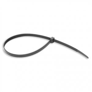 Colier prindere lung plastic 530 x 4,8 reziztent UV, negru, set 100 buc ...