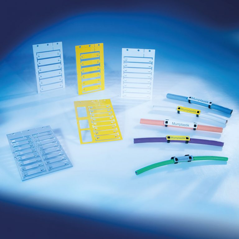 Eticheta alba 10 x 70 mm etichetare directa cu coliere | Cablul.ro